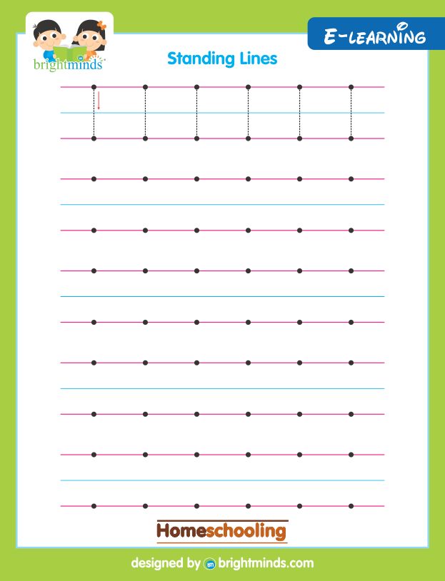Standing Line Worksheet Standing Line Worksheet